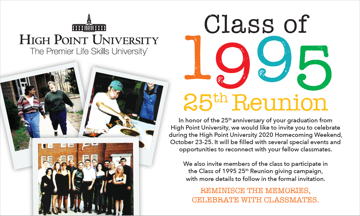 Alumni - 25th Reunion - High Point University